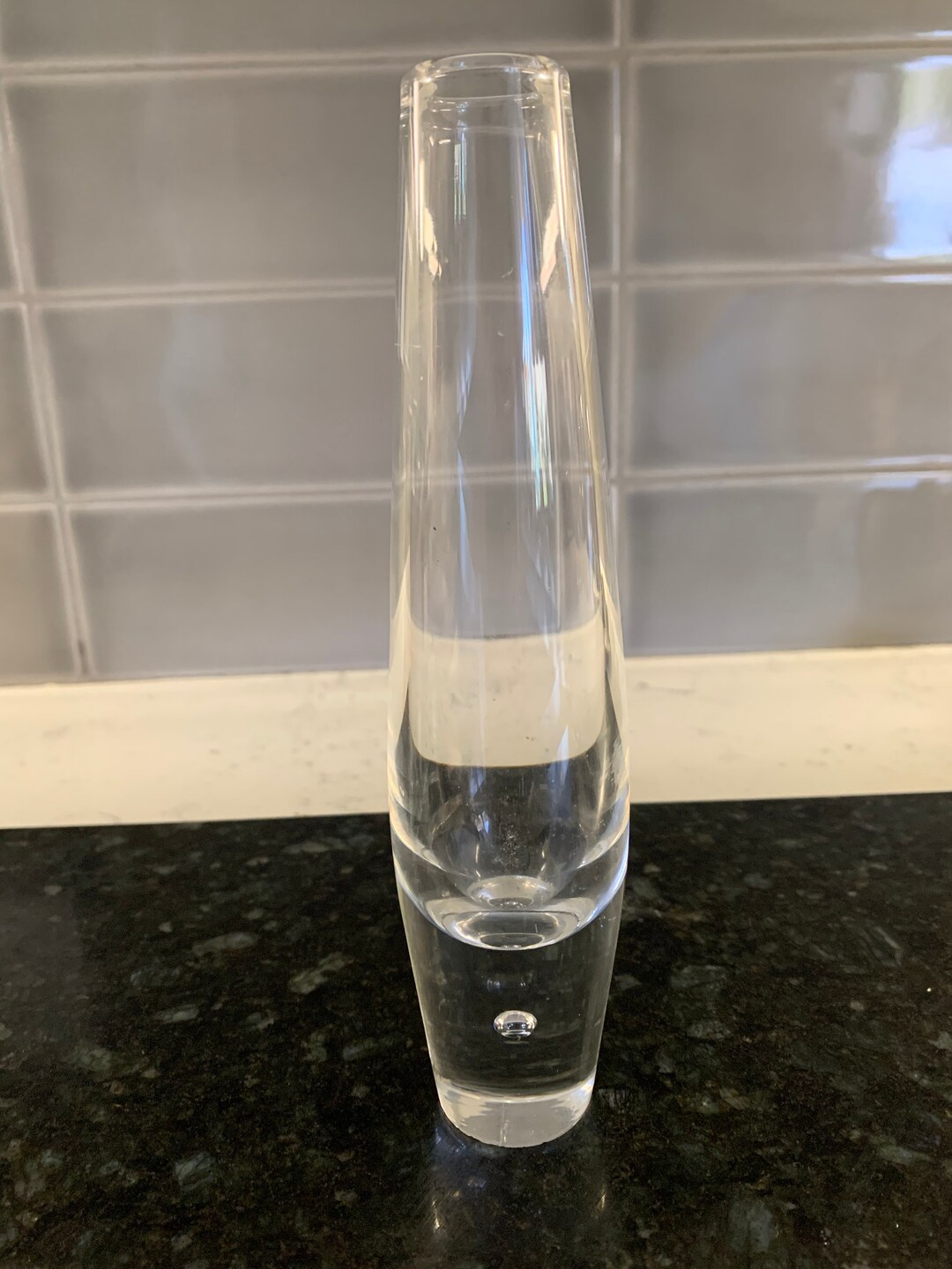 Stuben Glass Signed Bud Vase - Etsy