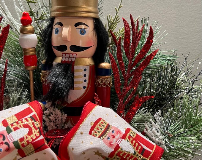 Nutcracker Centerpiece, Nutcracker Christmas Centerpiece, Nutcracker ...