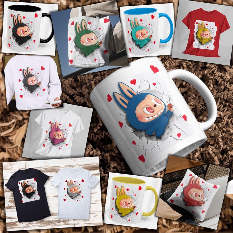 3d Labubu Tumbler - Etsy