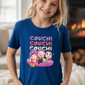 Couch Couch Anime Style Shirt: Kpop Music Custom Gift for Fans, Huntrix ...