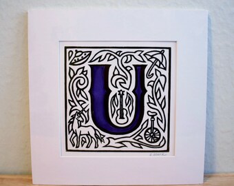 U is for Umbrella | Etsy