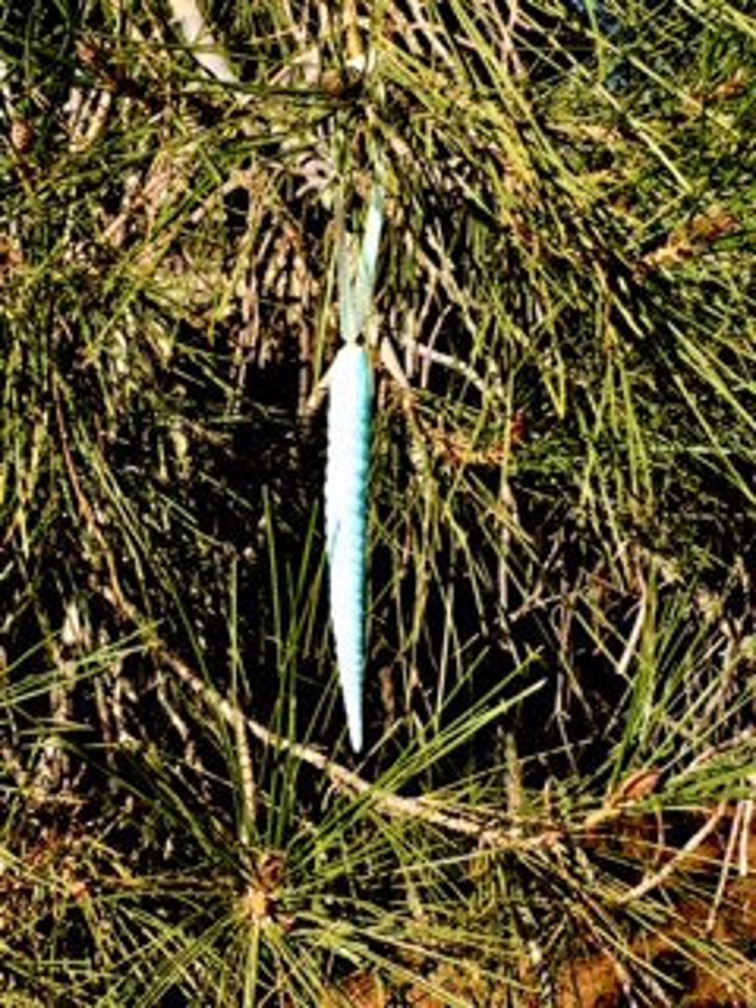 Light Blue Twist Icicle Ornament - Etsy