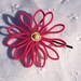 Sweet Suede Flower Hair Accessories - Etsy