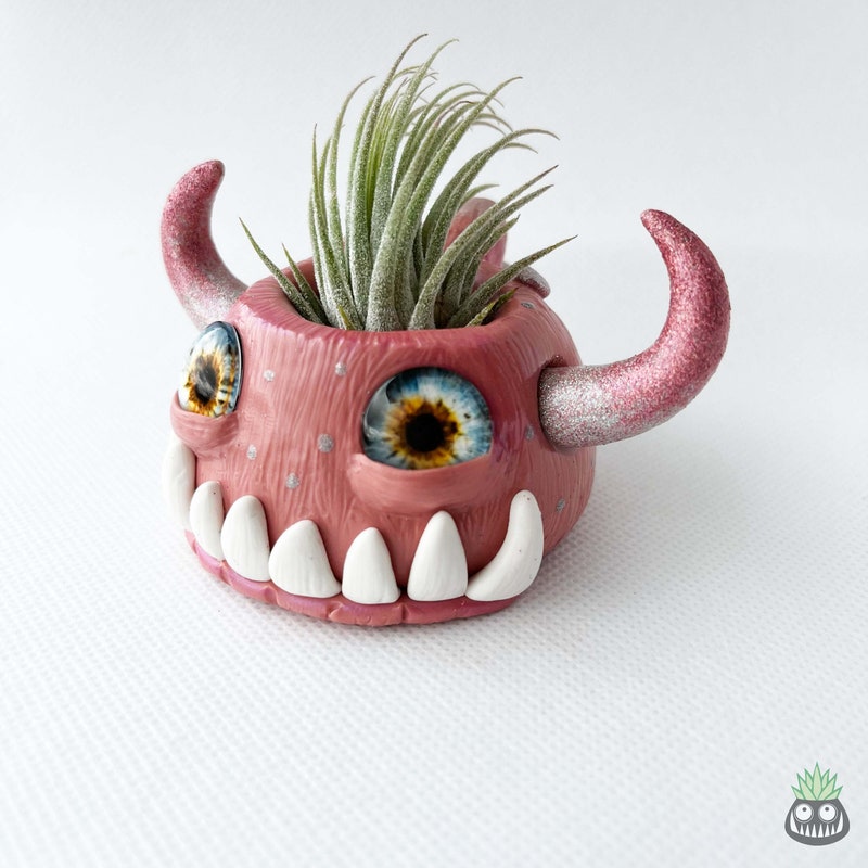 Monster Plant Pot - Etsy