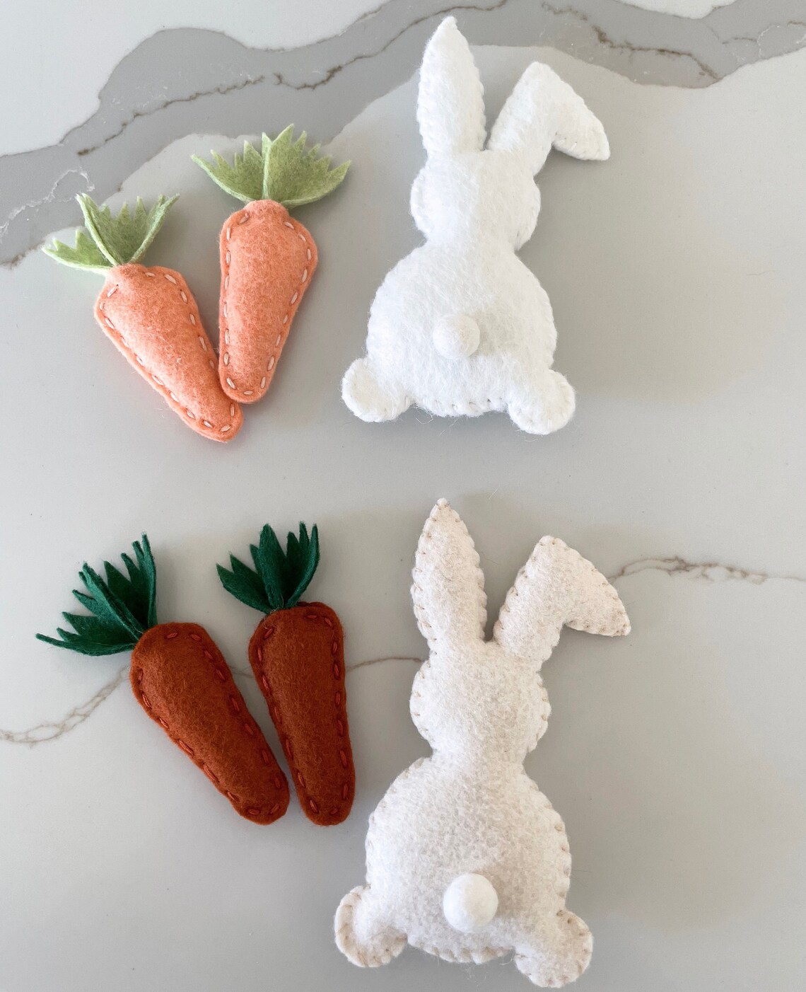 Felt Easter Garland Felt Easter Bunny Bunny Decor Easter | Etsy