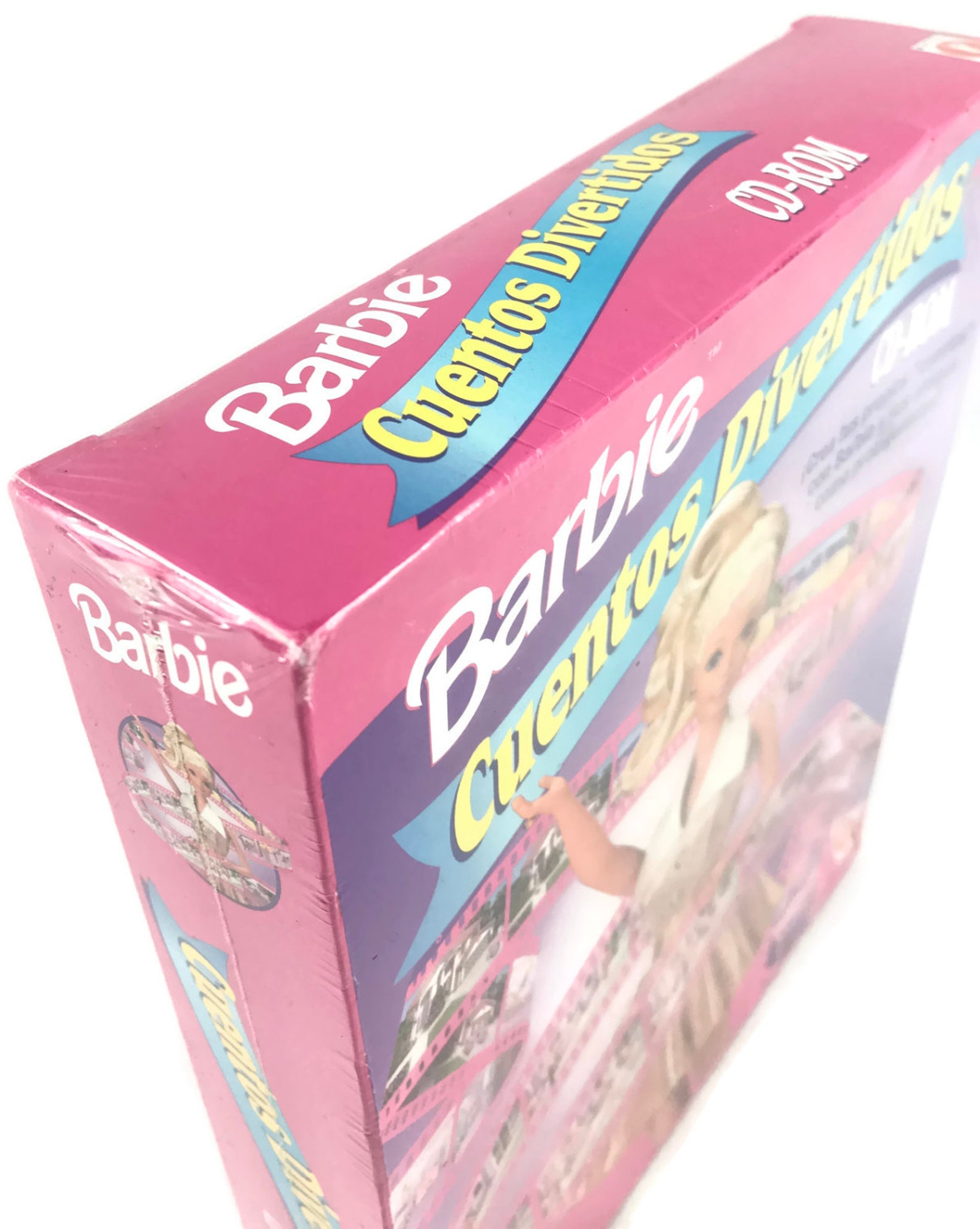 1990's Barbie PC CD Rom Game Mattel Toys RARE Spanish Version Sealed ...