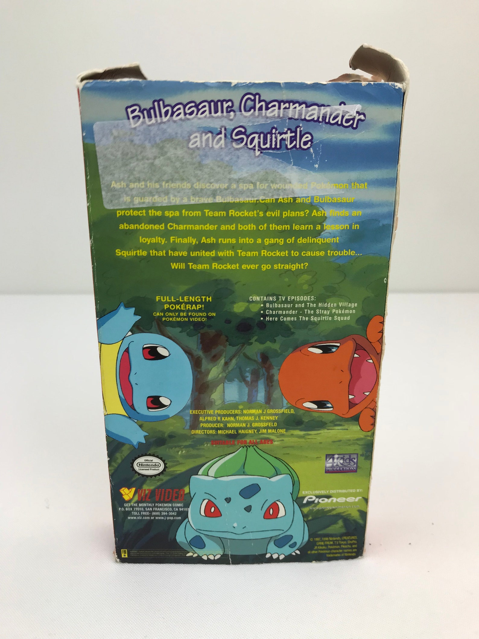 Vintage Pokemon Poke-friends VHS Tape Movie Video Cassette Tape Anime ...