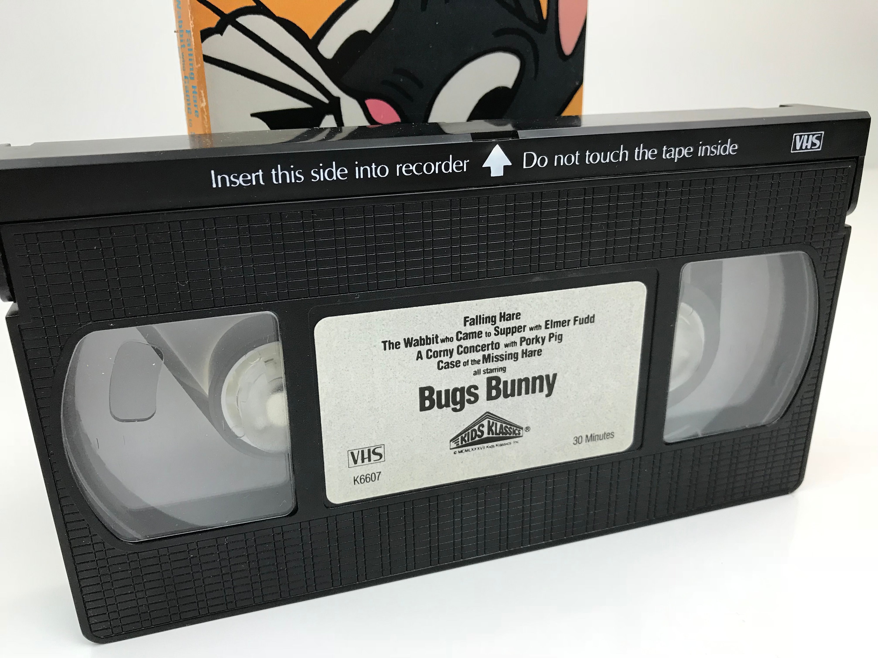 Vintage Bugs Bunny VHS Tape Movie Video Cassette Tape Elmer Fudd ...