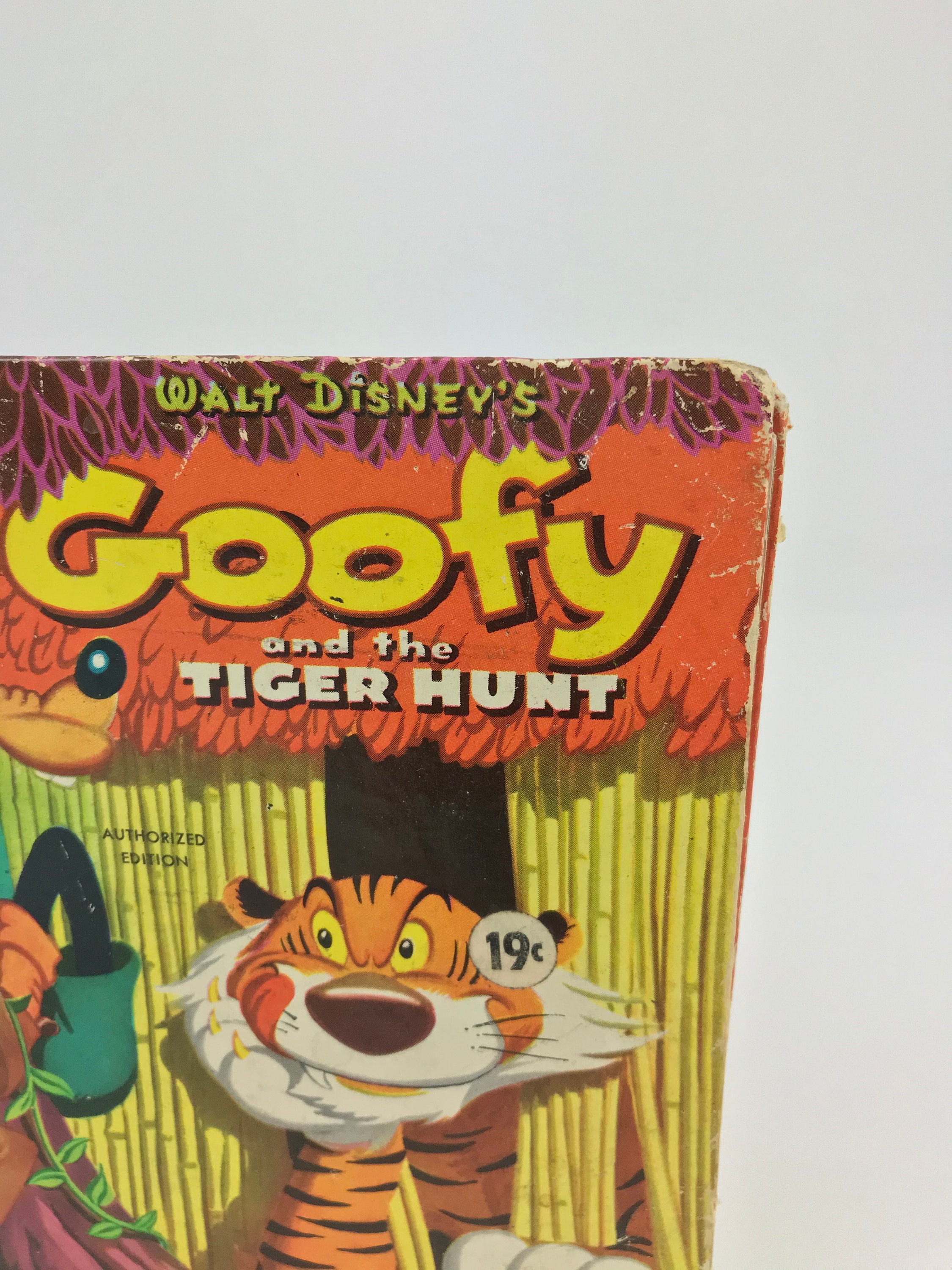 Walt Disney's Goofy and the Tiger Hunt Children's Book - Etsy