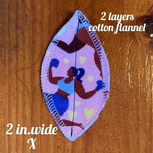 Interlabial Pads Set of 8, Menstrual Care, for Spotting, Extra Period ...