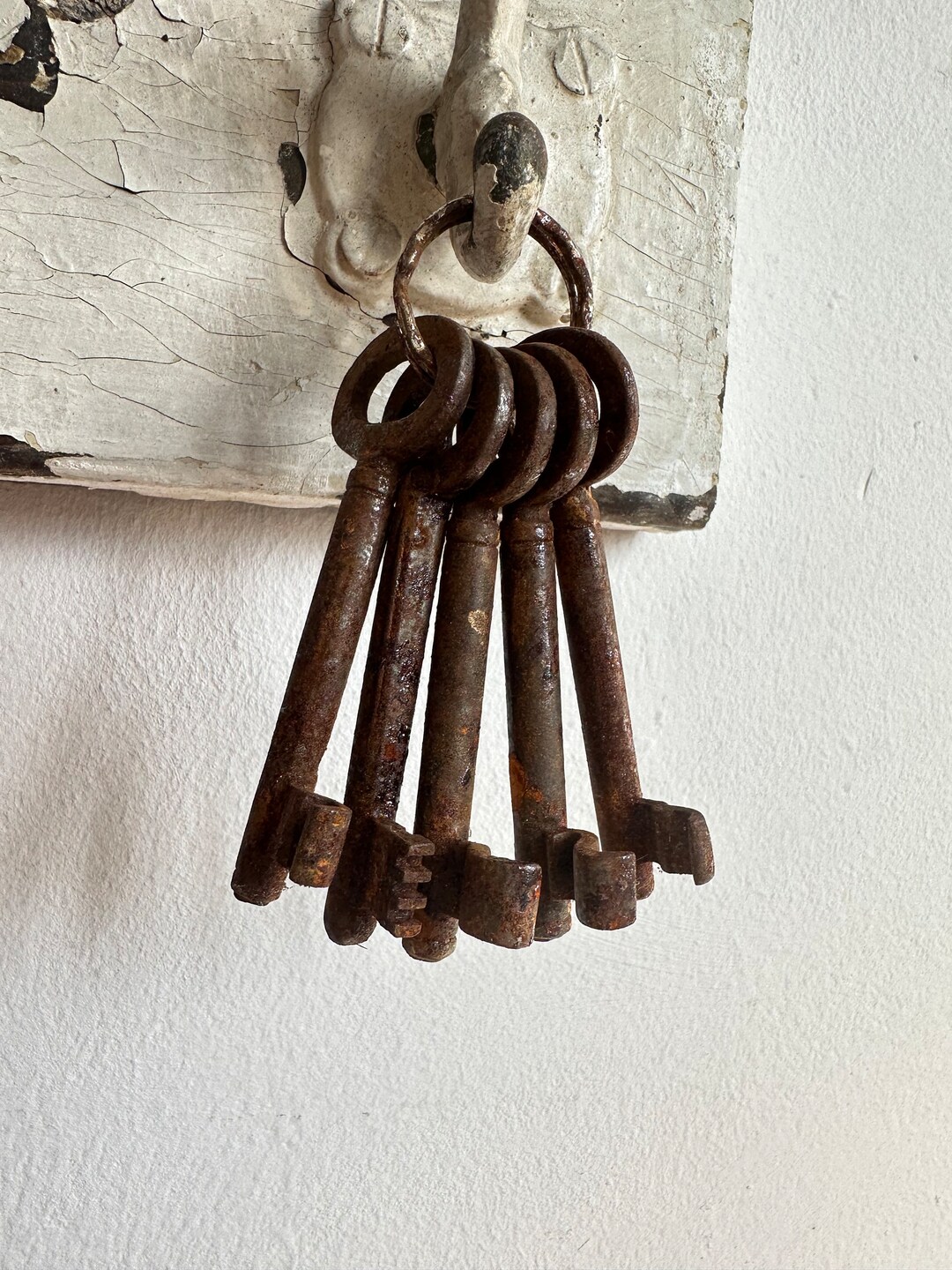 Set RUSTY Old KEYS for Art Materials Decorative Antique, Farm House ...