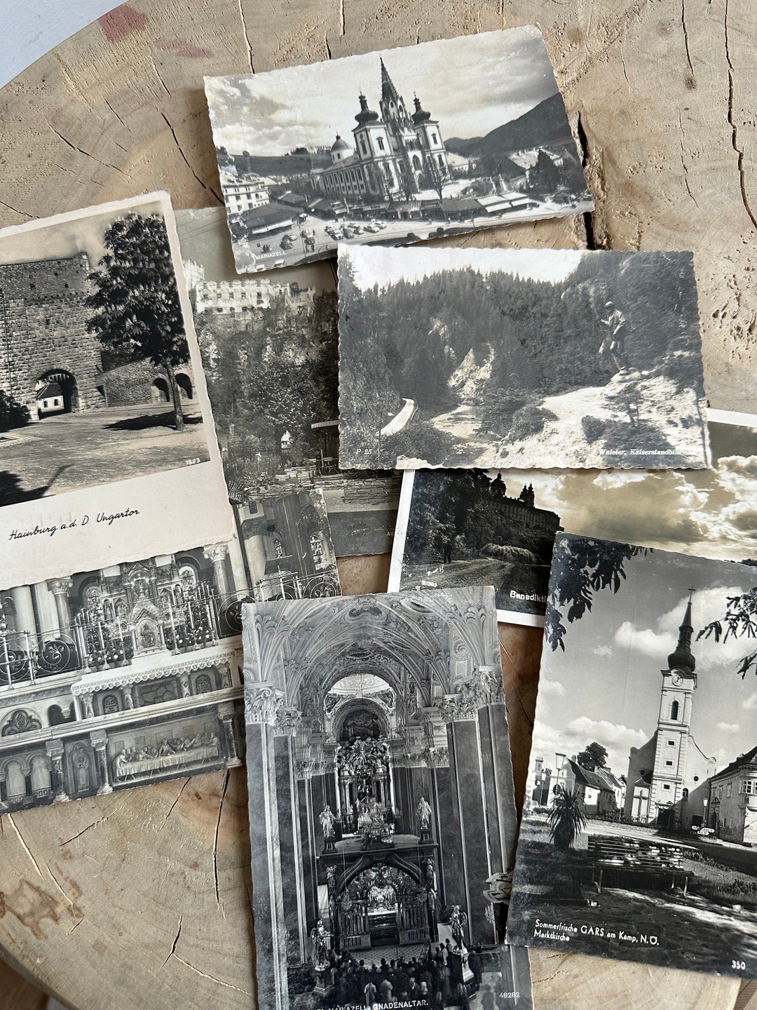 Timeless Treasures: Vintage Austrian Postcard Set - 1950s and 60s ...