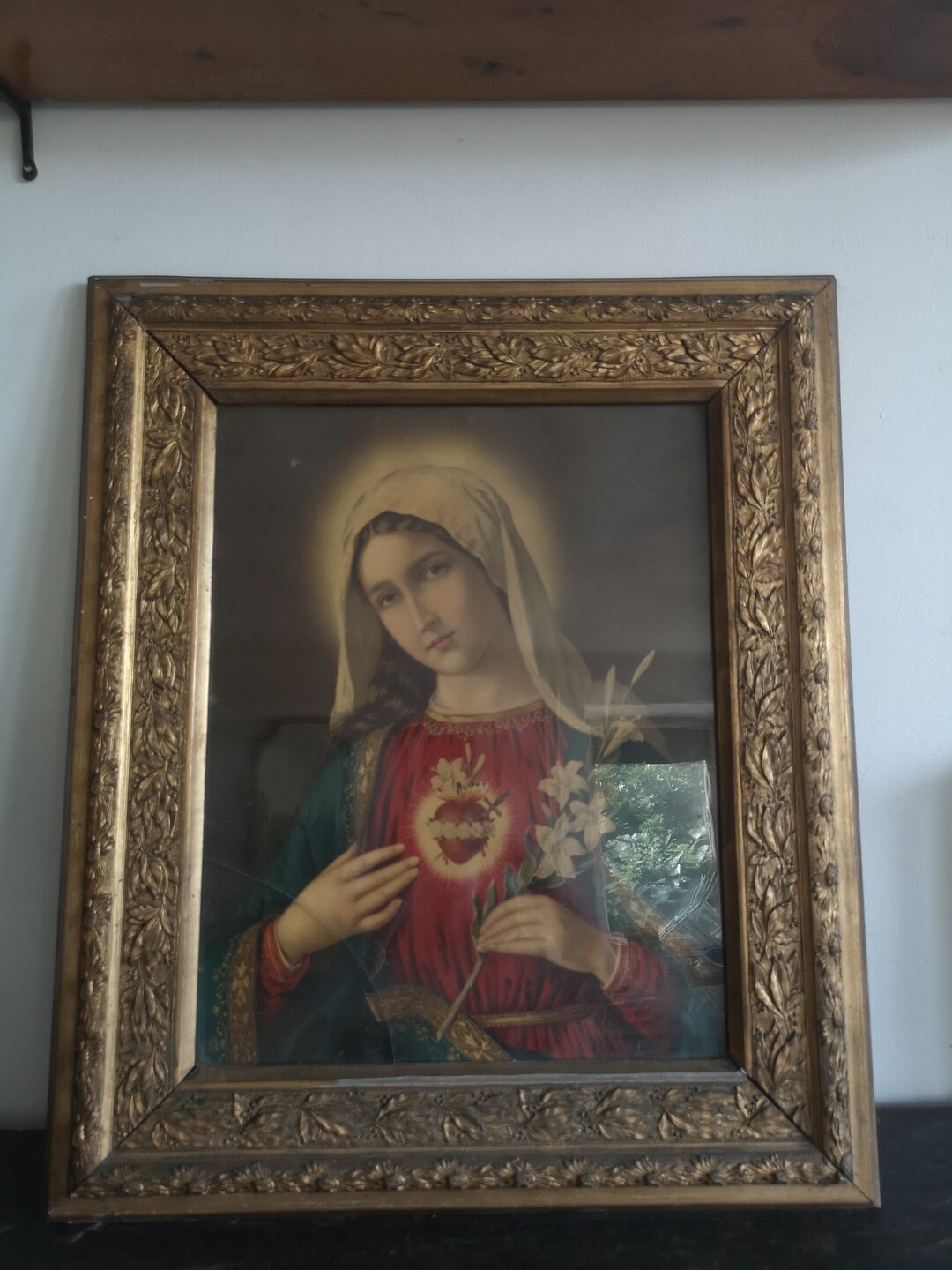 Decorative Antique Frames, Chipped Gold Gilt, Wedding Decor, Rustic ...