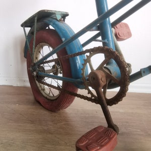 Rare Collectible Kids' Russian Bike - Blue and Red, 1950s Soviet Charm ...