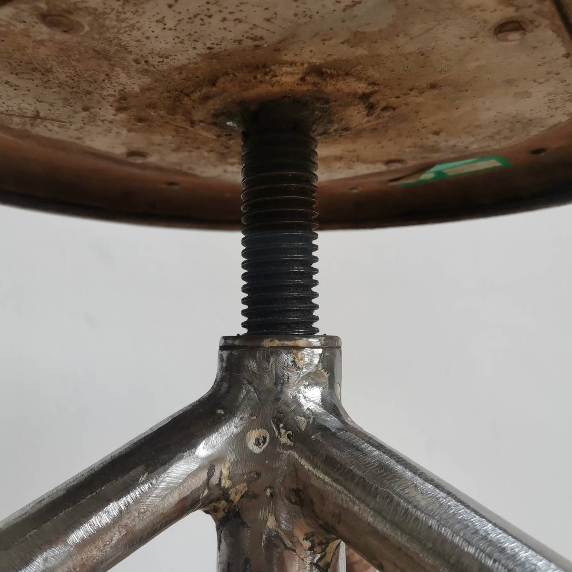 Heavy Steel Retro Work Seat Engineering Stool Factory Chair - Etsy