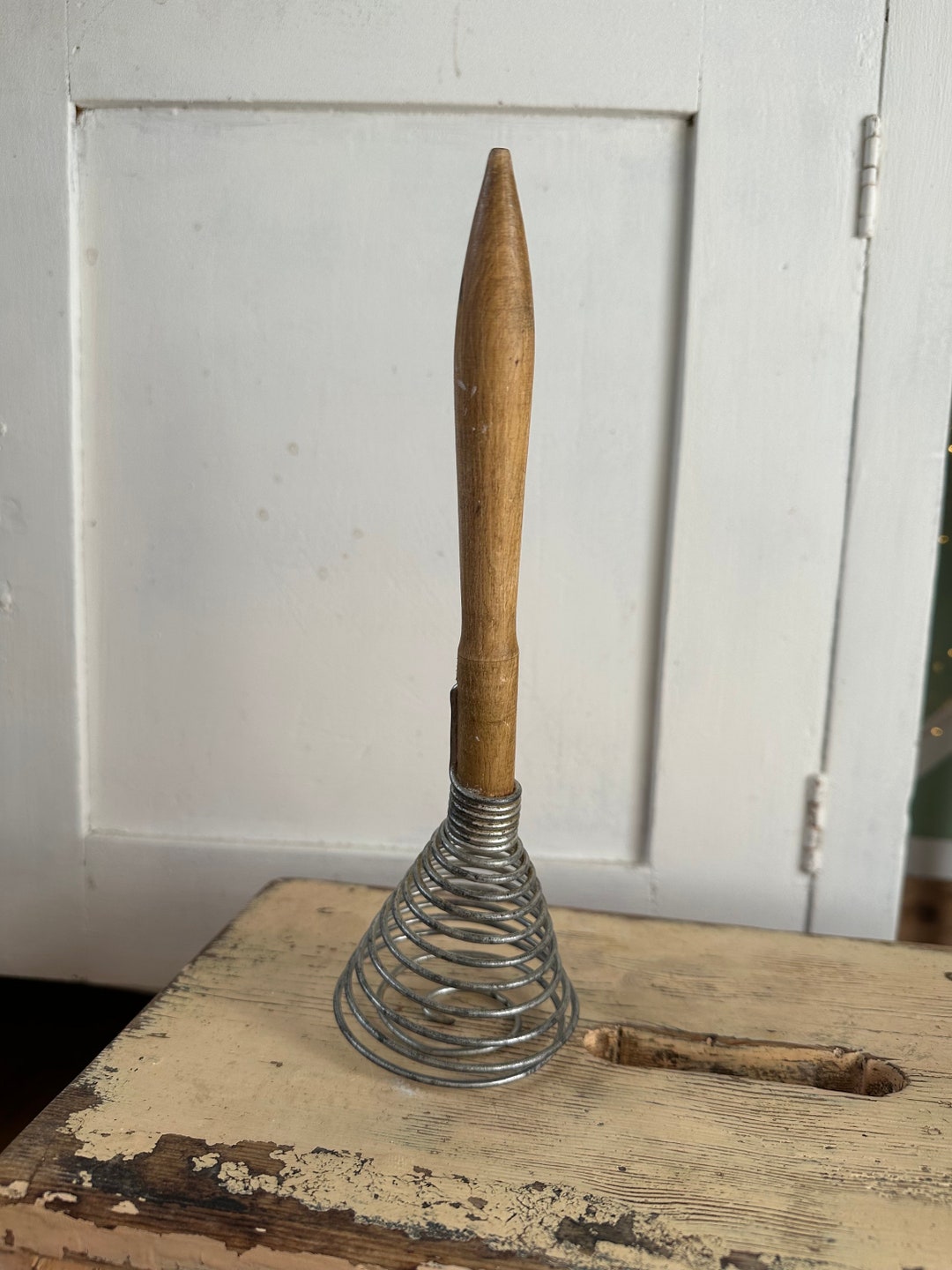 Vintage Egg WHISK, Cook in Style, Wooden Handle, Retro, OLD Kitchen ...