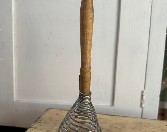 Vintage Egg WHISK, Cook in Style, Wooden Handle, Retro, OLD Kitchen ...