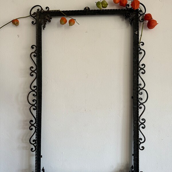 Wrought Iron Frame - Etsy