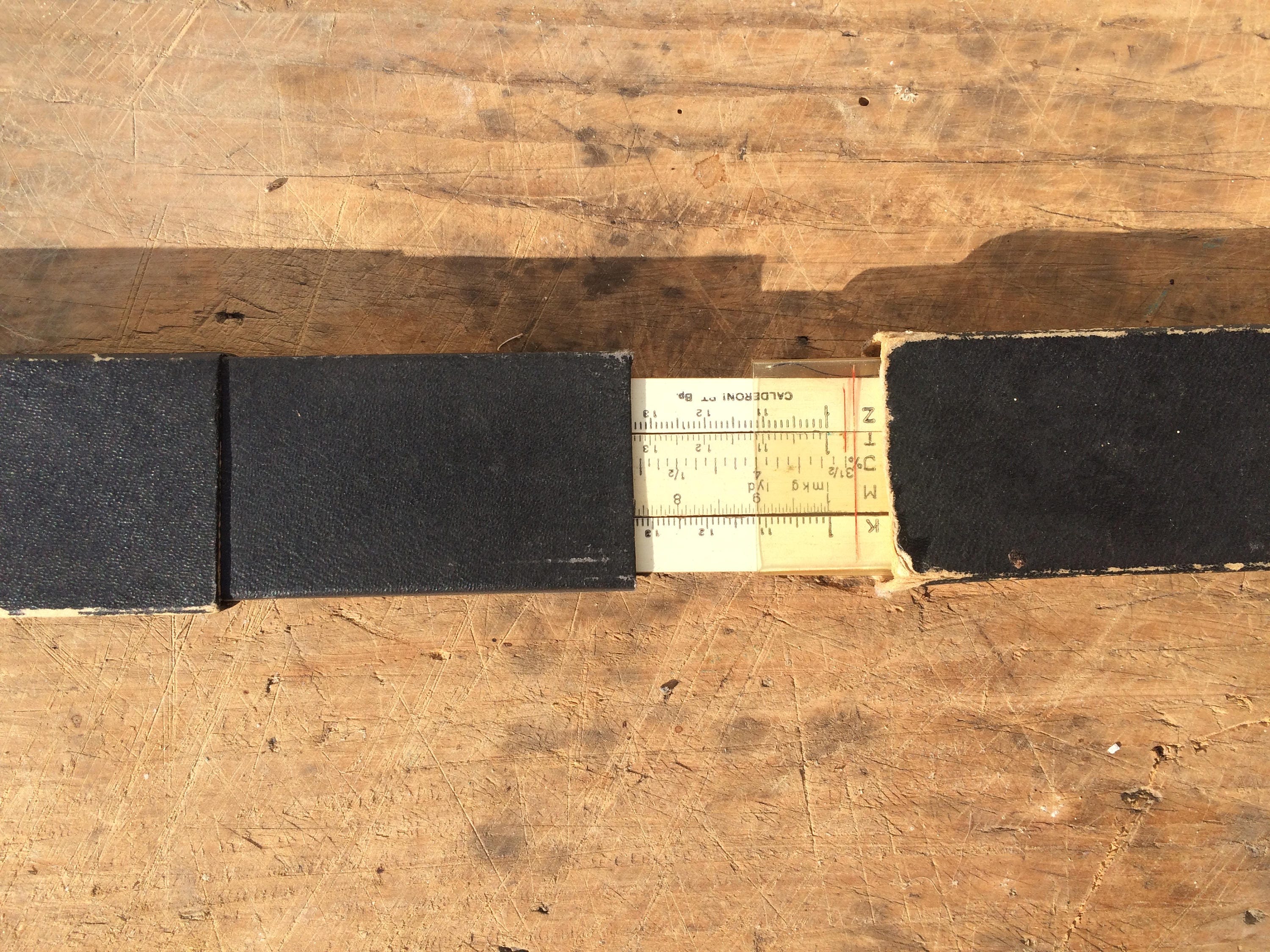 Mini Slide Ruler Vintage in Original Case Eastern European - Etsy