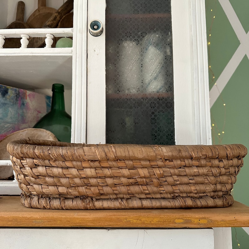 Primitive Basket - Etsy