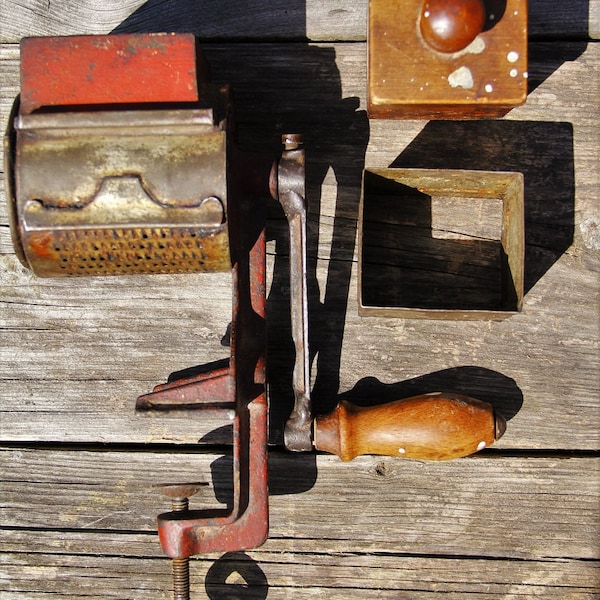 Antique Nut Grinder - Etsy