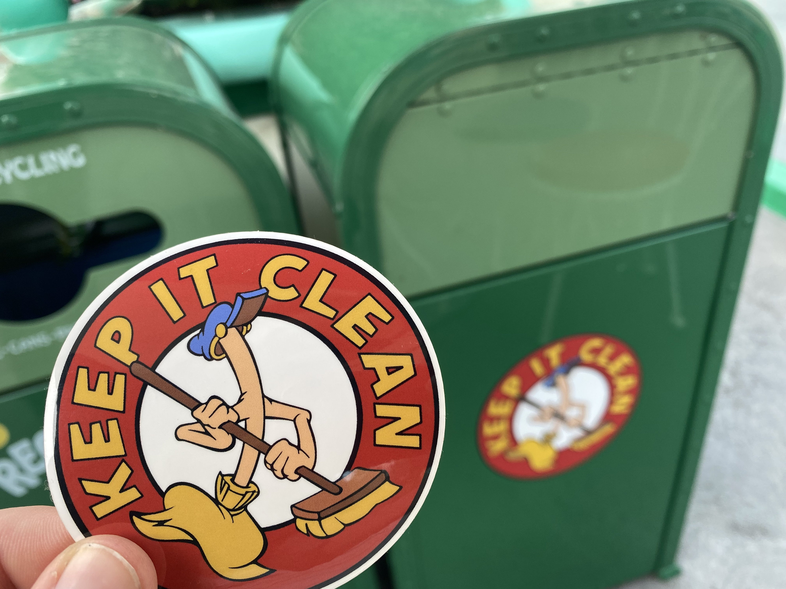 Keep It Clean Toontown Vinyl Sticker - Etsy