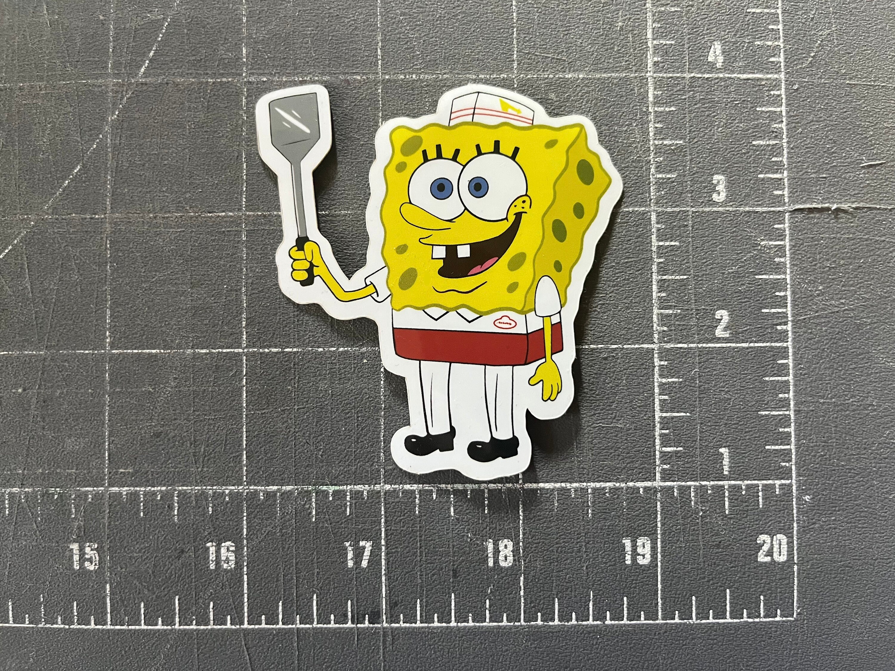 Krabby Style Vinyl Sticker - Etsy