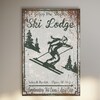 Ski Lift Wallpaper, Snow Mountain Wall Art, Winter Sports Wallpaper ...