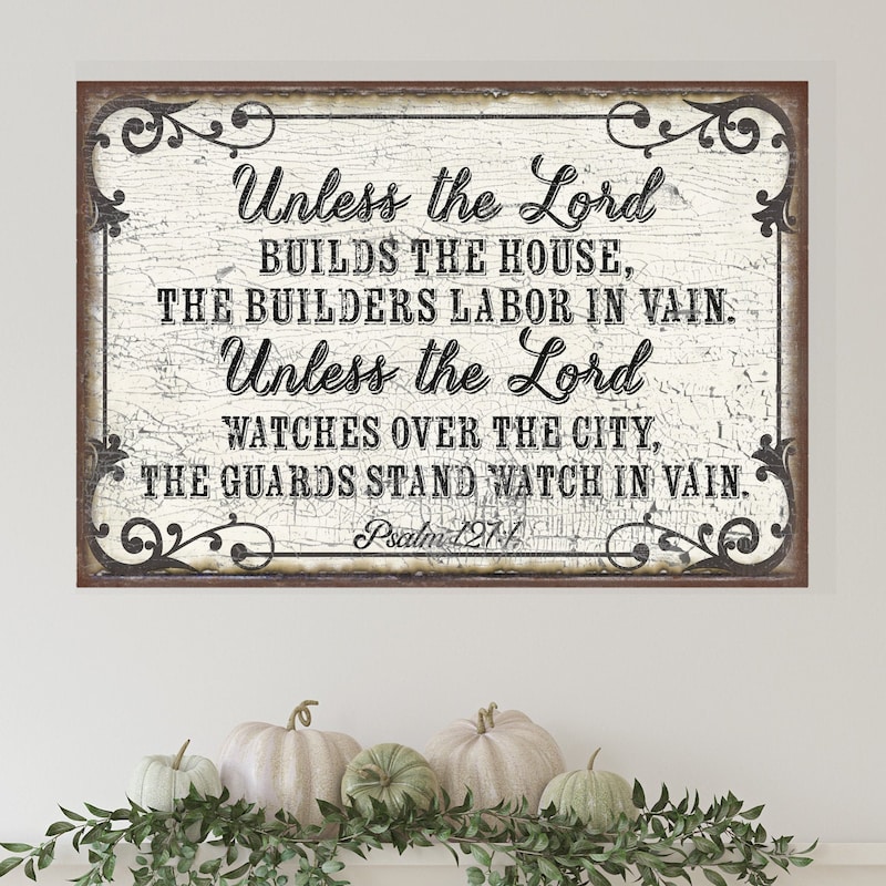 Psalm 127 - Etsy