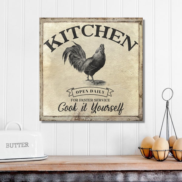 Kitchen Rooster - Etsy