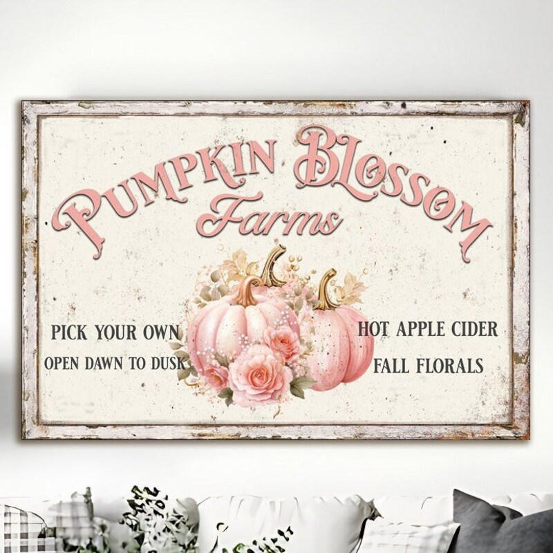 Pastel Fall Decor - Etsy