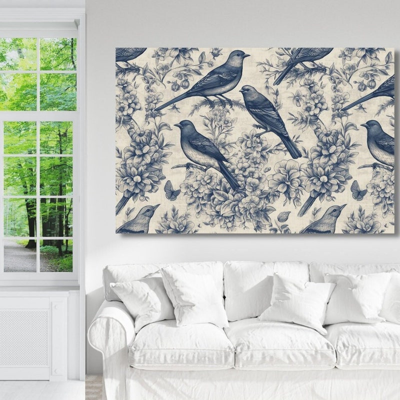 Modern Toile - Etsy