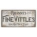 Vintage Granny's Fine Vittles Sign Modern Farmhouse | Etsy
