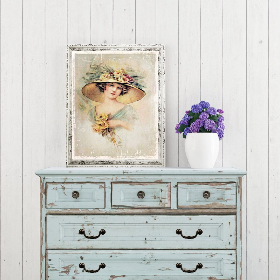 Vintage Photo Reproduction, Esther, Vintage Art Prints, Fine Art Prints ...