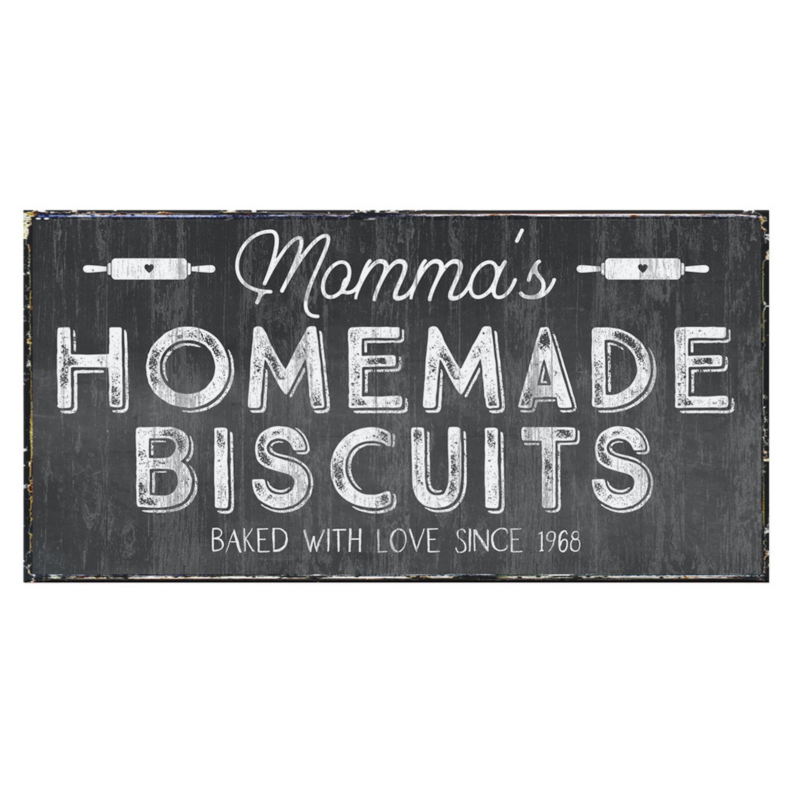 Momma's Homemade Biscuits Sign Custom Modern Farmhouse | Etsy
