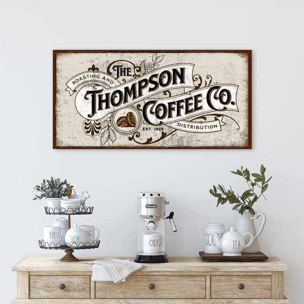 Large Coffee Bar Sign - Etsy UK