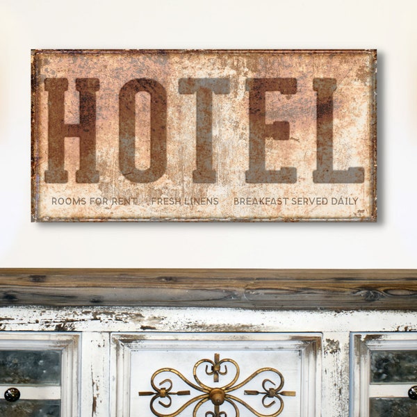 Large Vintage Sign - Etsy