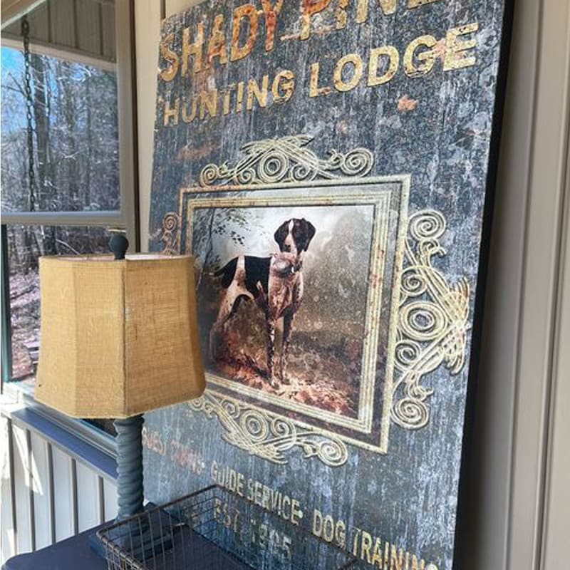 Hunting Lodge Sign - Etsy