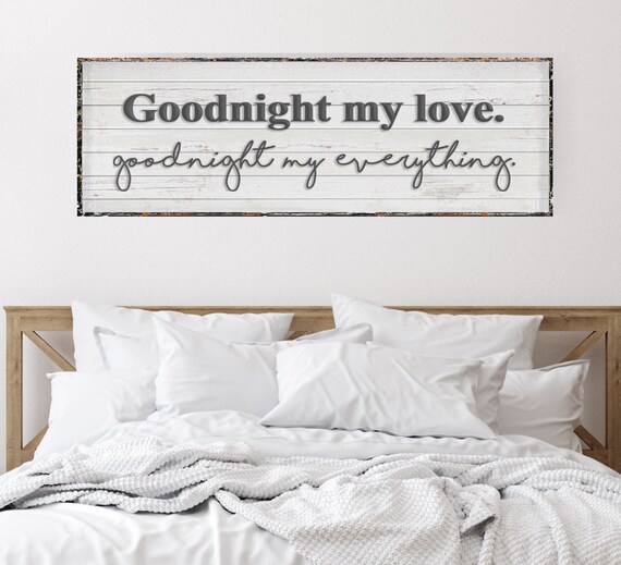 Master Bedroom Sign Large Canvas Sign Modern Farmhouse - Etsy