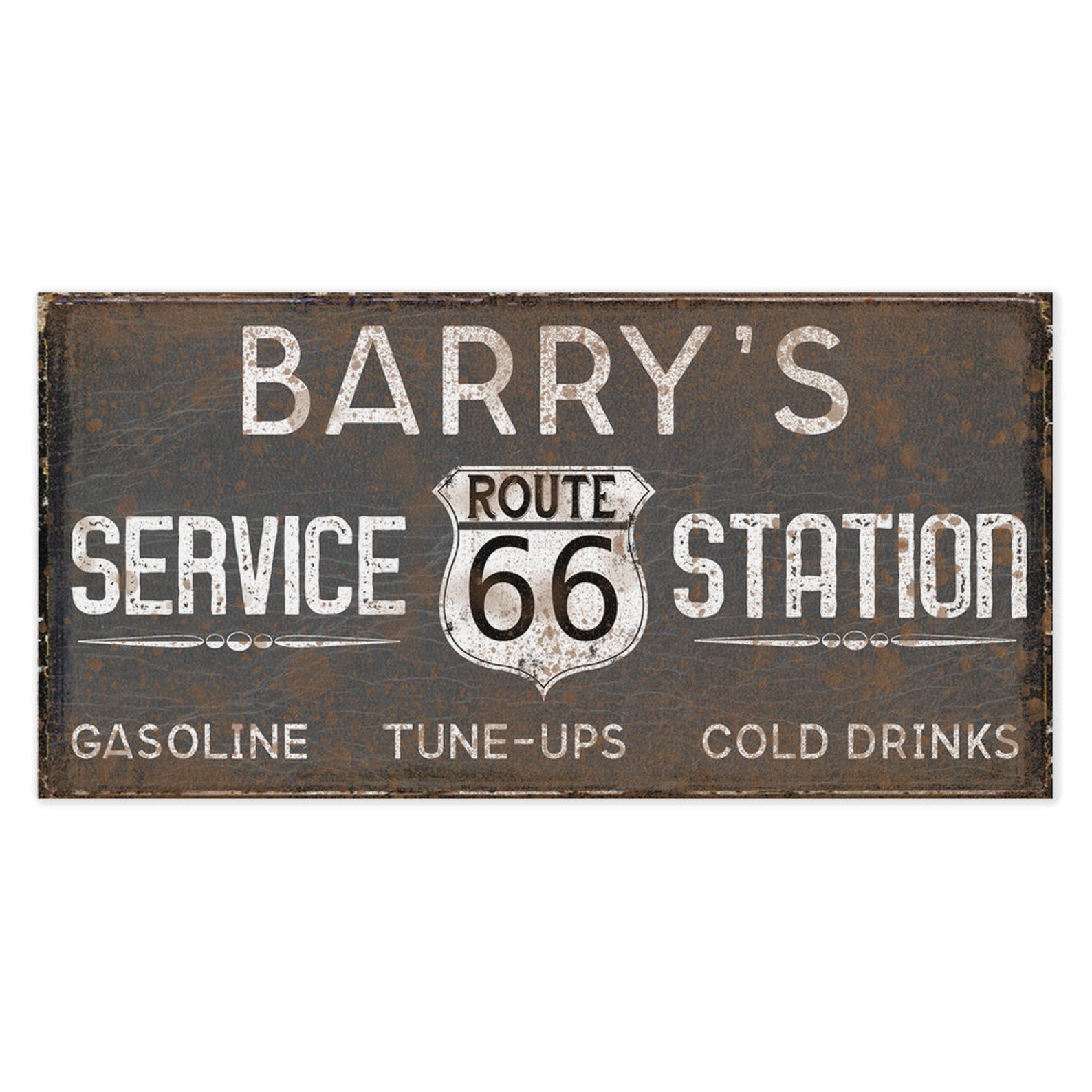 Personalized Service Station Sign Modern Farmhouse Decor - Etsy