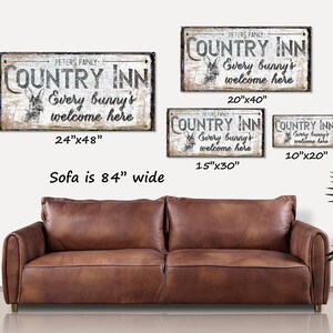 Personalized Easter Sign Country Inn, Modern Farmhouse Decor, Easter ...