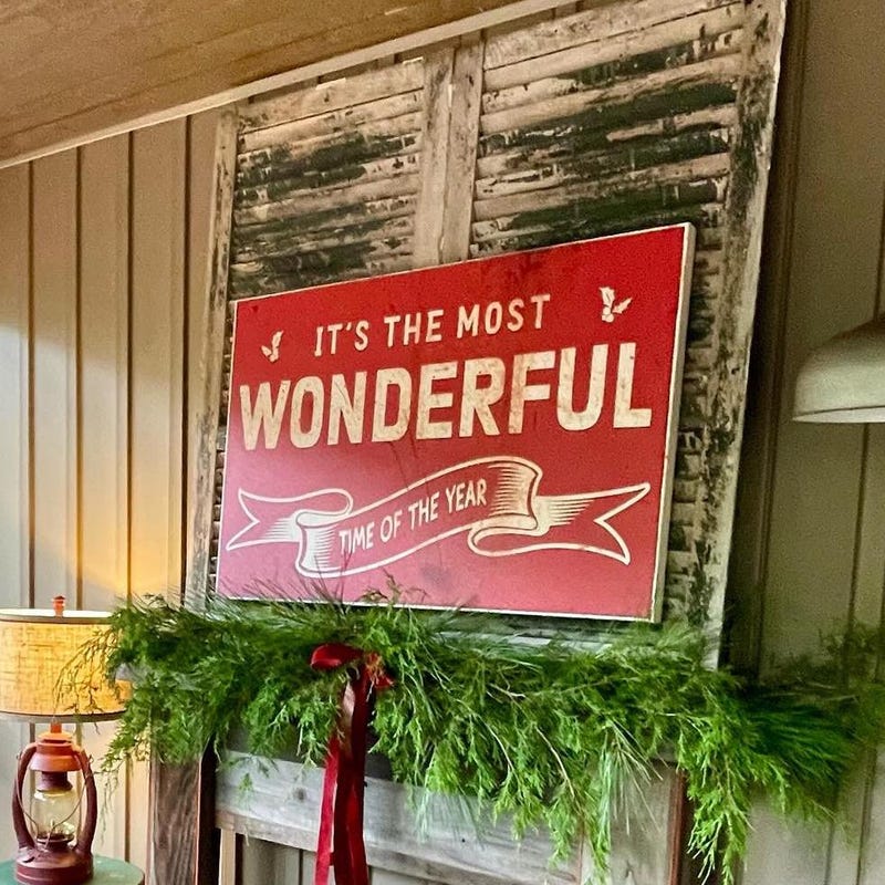 Large Christmas Sign - Etsy