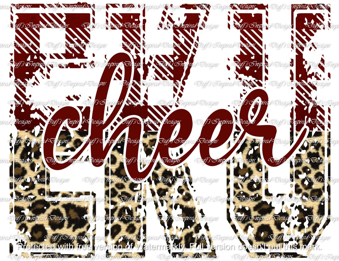 Eastern Kentucky University Cheer PNG, Sublimation, Digital, Instant ...