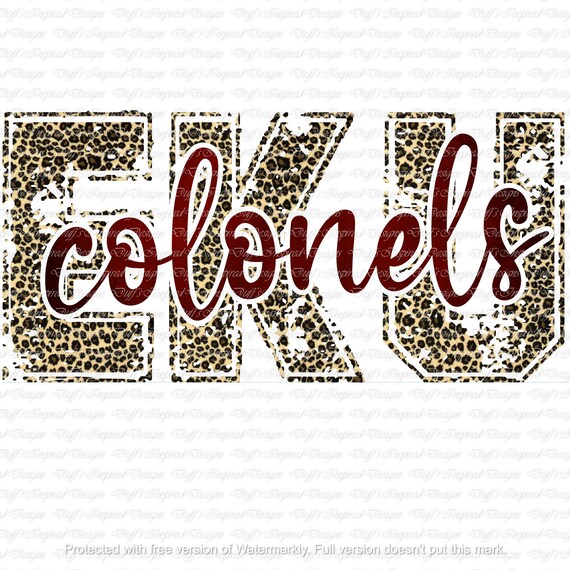 EKU Eastern Kentucky University PNG Sublimation Digital | Etsy