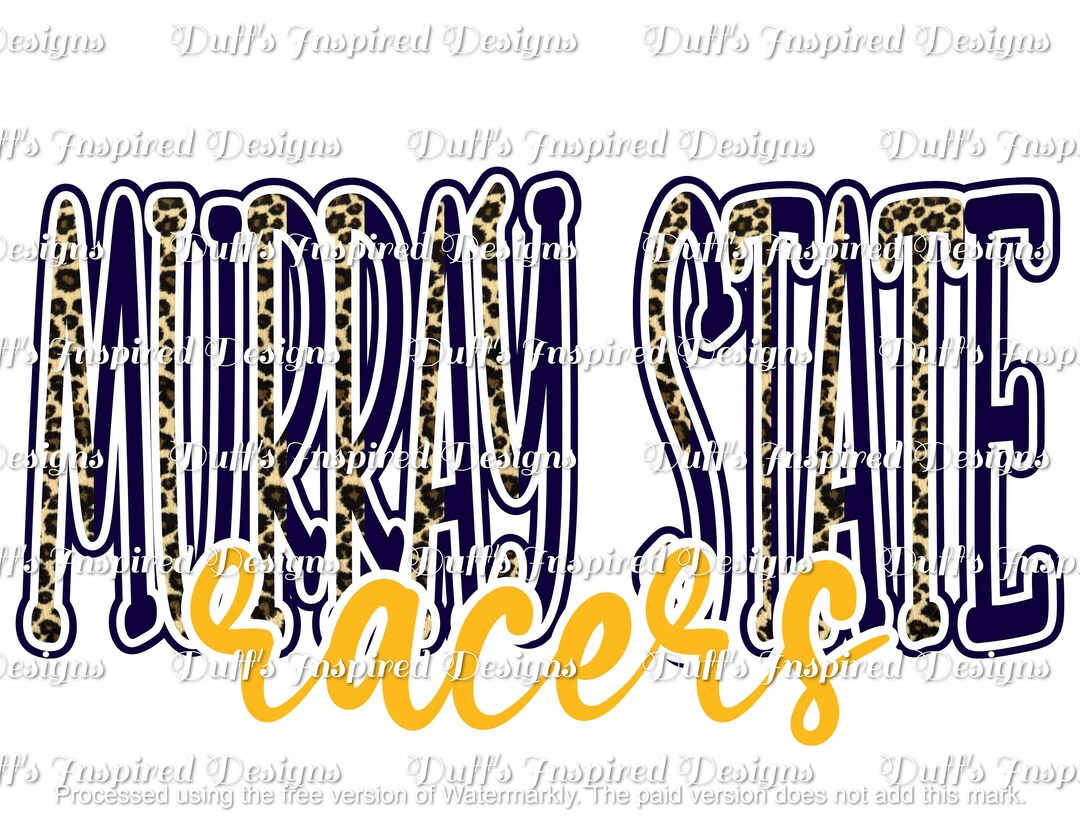 Murray State Racers PNG, Sublimation, Digital, Instant, UK, Blue - Etsy