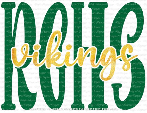 Rowan County Vikings PNG Sublimation Digital Instant - Etsy