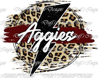 Aggies Pom Pom Sublimation Digital Design Png - Etsy