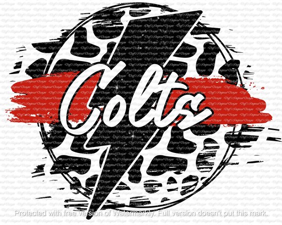 West Jessamine Colts PNG Sublimation Digital Instant - Etsy