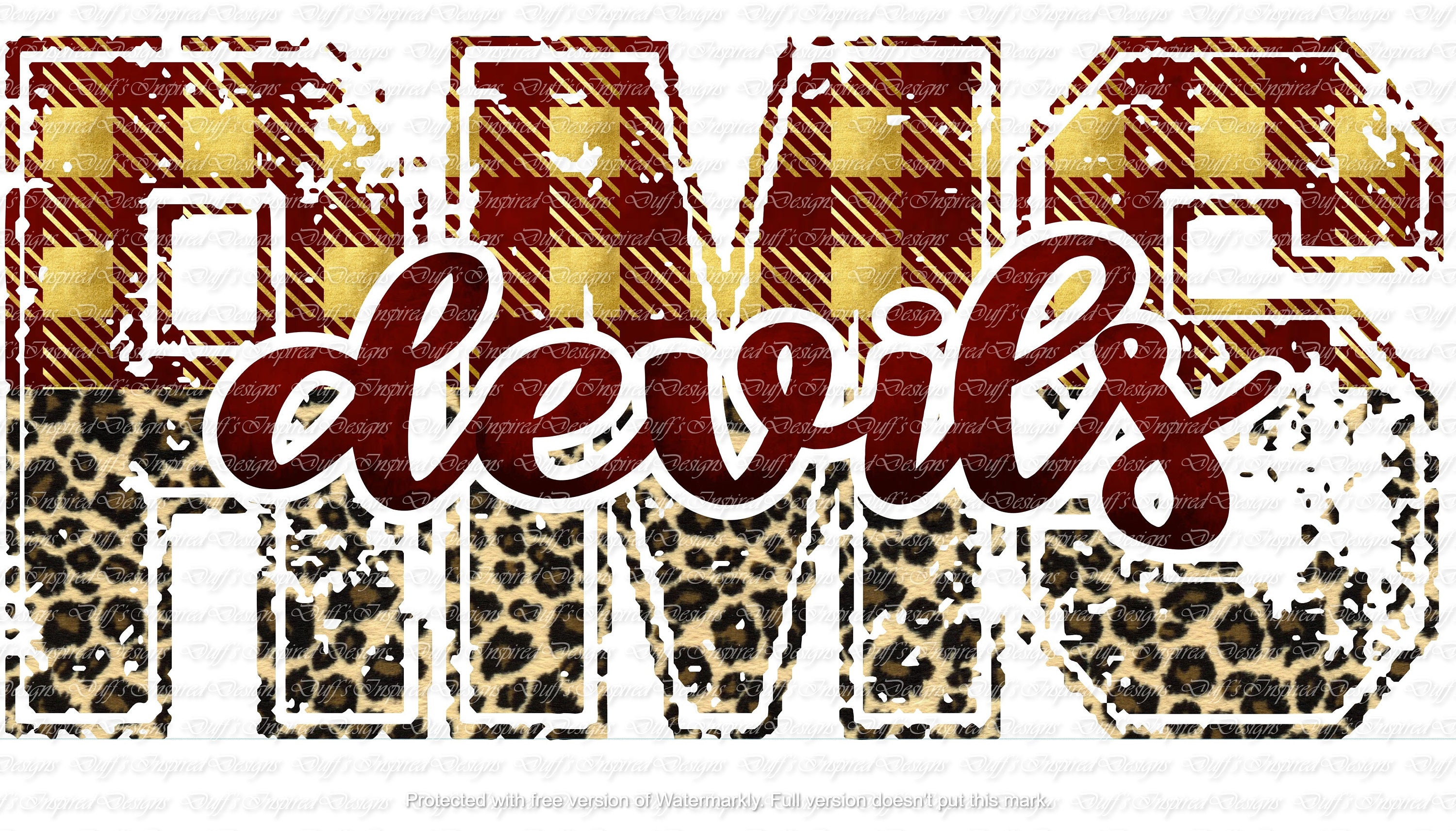 Russell Middle School , Red Devils, PNG, Sublimation, Digital, Instant ...