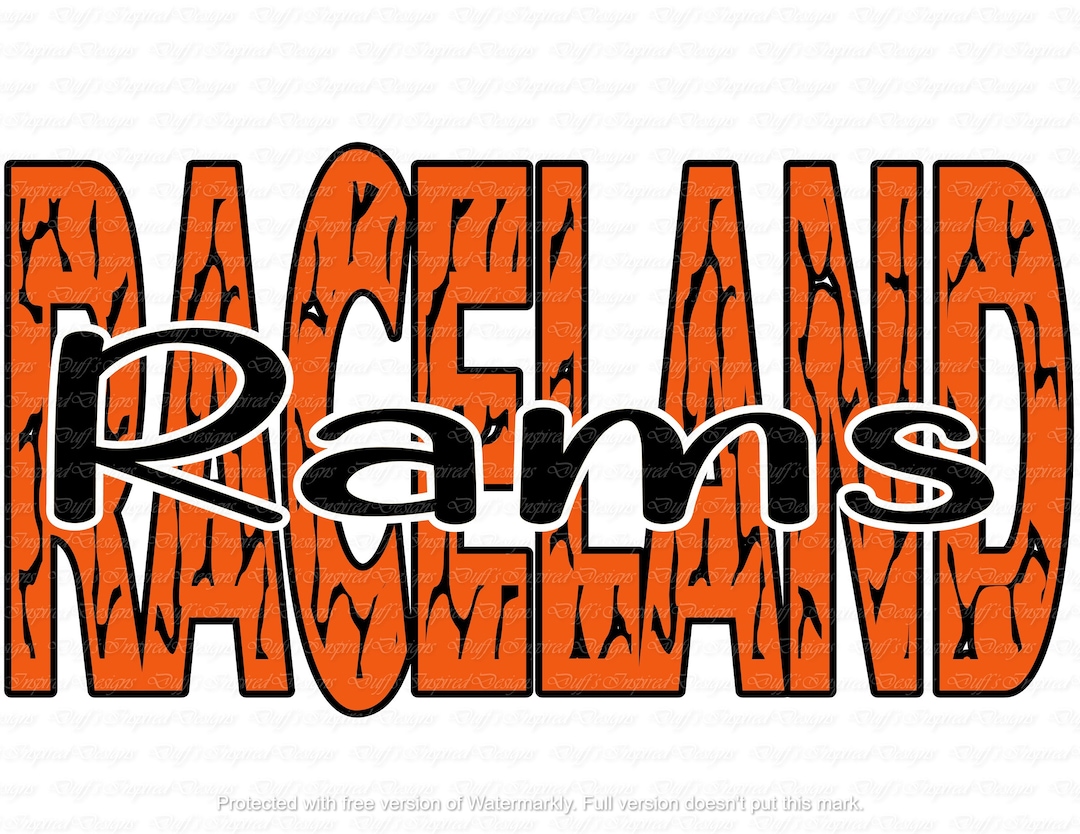 Raceland Rams PNG, Sublimation, Digital, Instant Download - Etsy